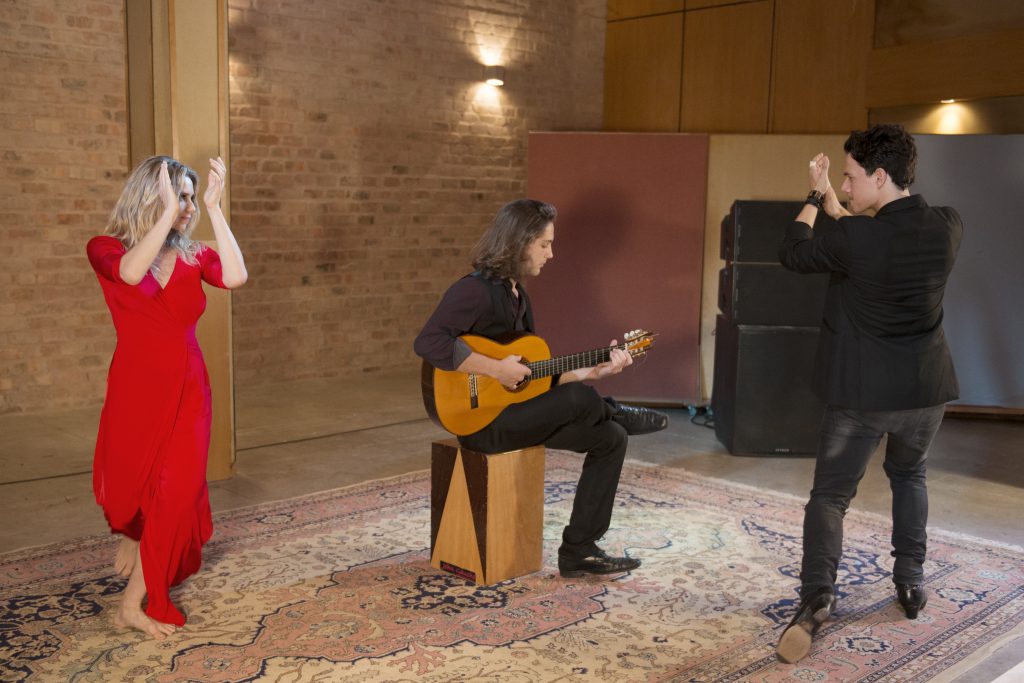 O músico uruguaio Pablo Vares, a atriz Letícia Spiller e o sapateador ...